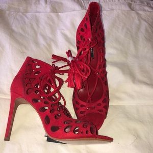 Zara | Shoes | Zara Strappy Heels | Poshmark